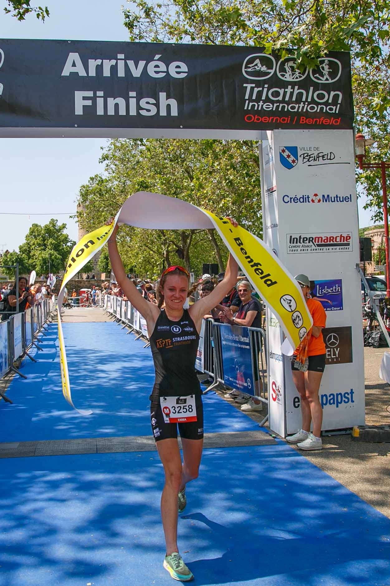 Deux grandes dames et des jeunes louves. | Triathlon d'Obernai